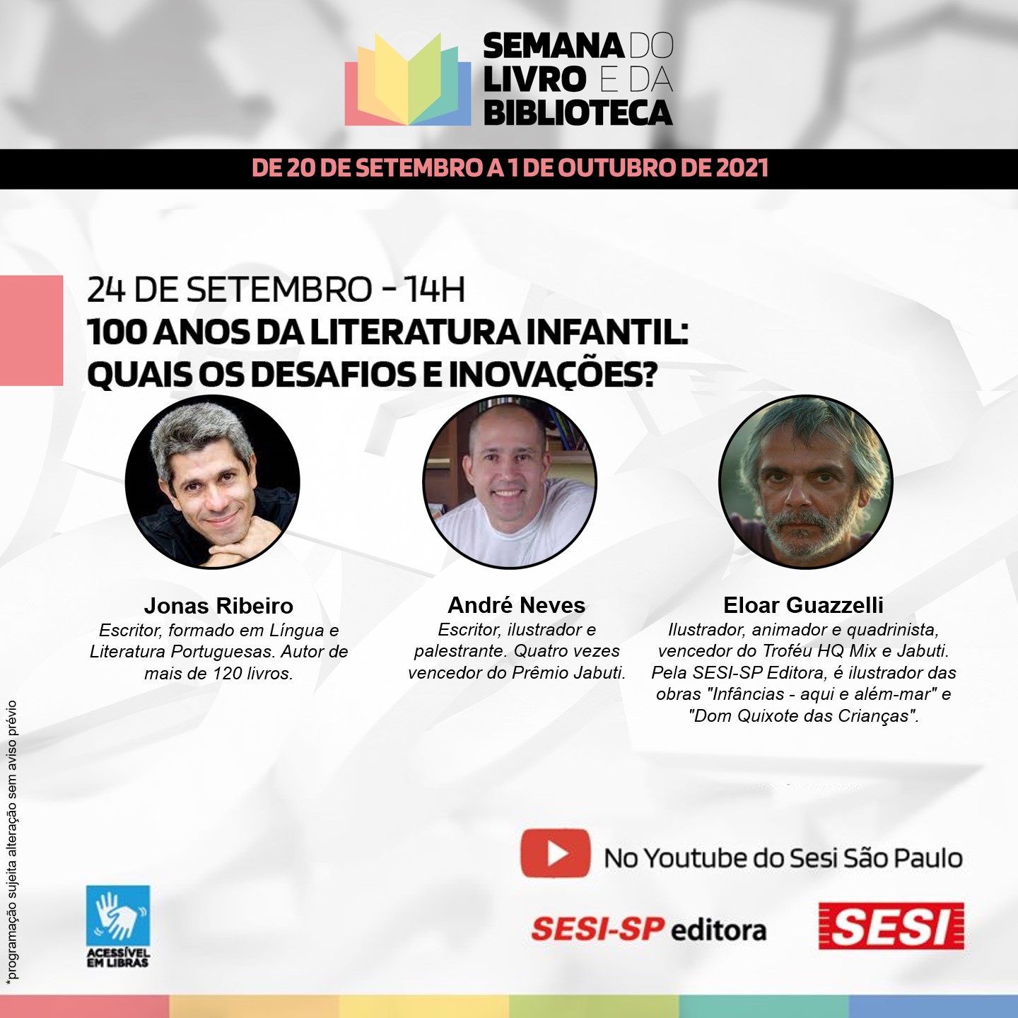 SESI-SP Editora está na nona edição da Semana do Livro e da Biblioteca ...
